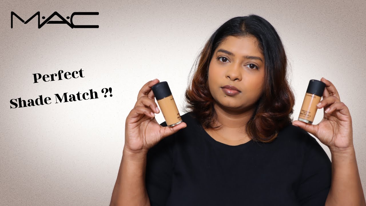 MAC Studio Fix Foundation Shade comparison NC45 , NC44.5 & NC44 | Found ...