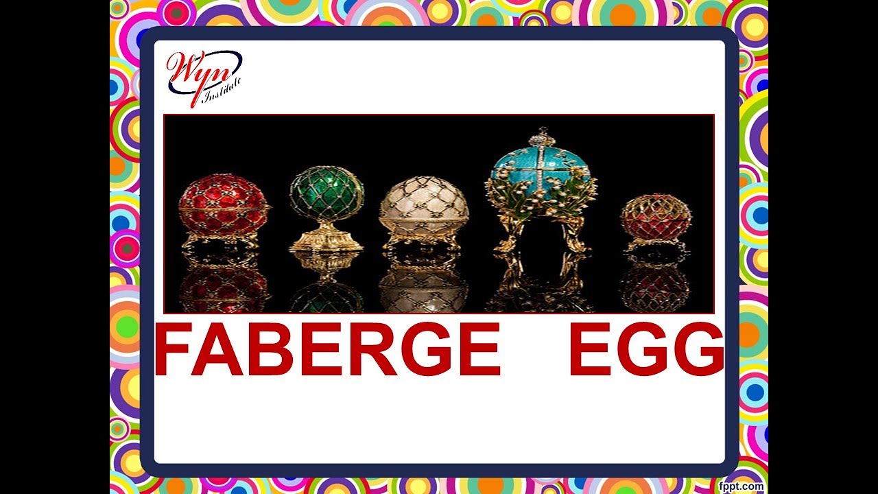 FABERGE EGG (JEWELLED EGG) - YouTube