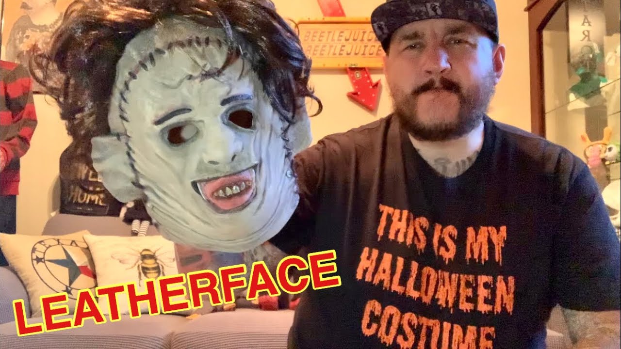 The Texas Chainsaw Massacre Leatherface Rubies Mask Review!!! | Spirit ...