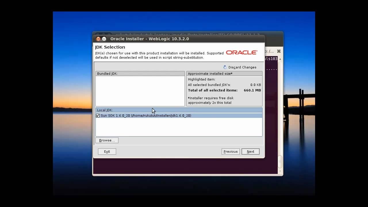 How to Install Weblogic Server in Linux Ubuntu - YouTube