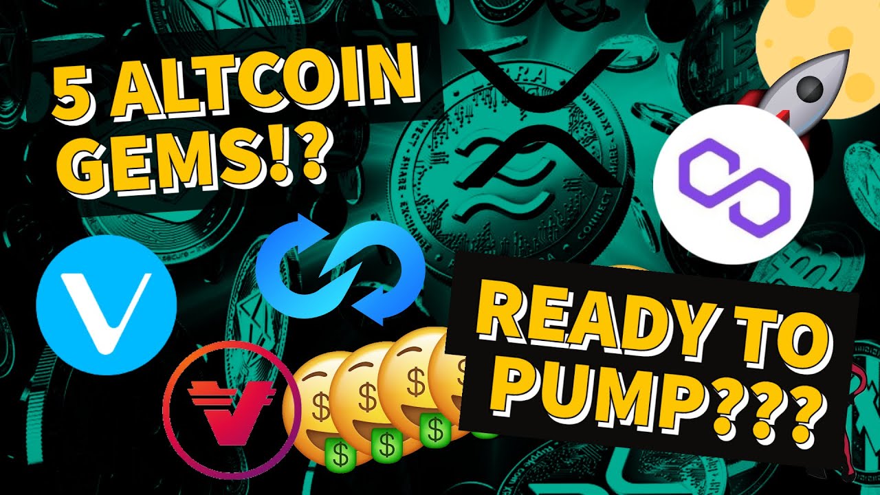 5 ALTCOIN GEMS FOR THE MARKET DIP | CRYPTOCURRENCY CRASH | GET RICH ...