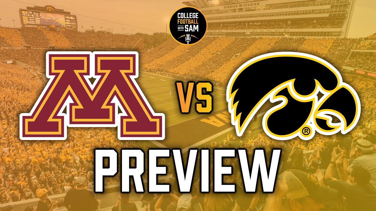 Minnesota vs Iowa Preview & Prediction - YouTube