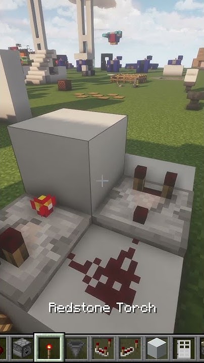 Key Card Door {Minecraft Redstone Tutorial} #Shorts - YouTube