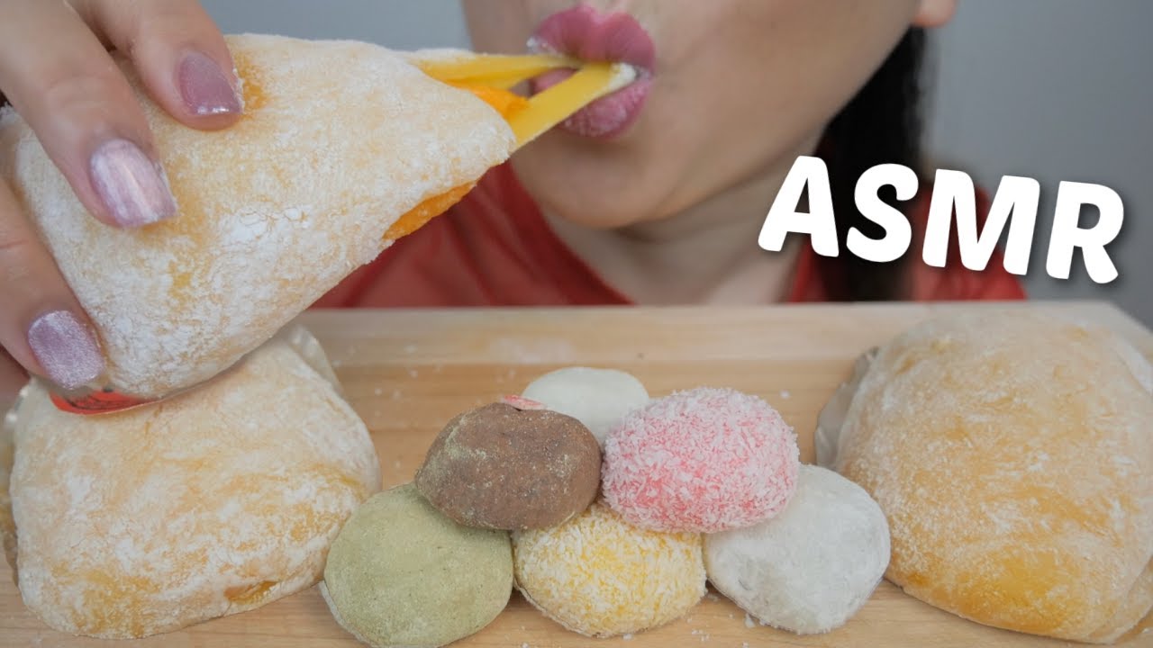 GIANT Mango Mochi with Mini Assorted Mochi *Relaxing Soft Squishy ...