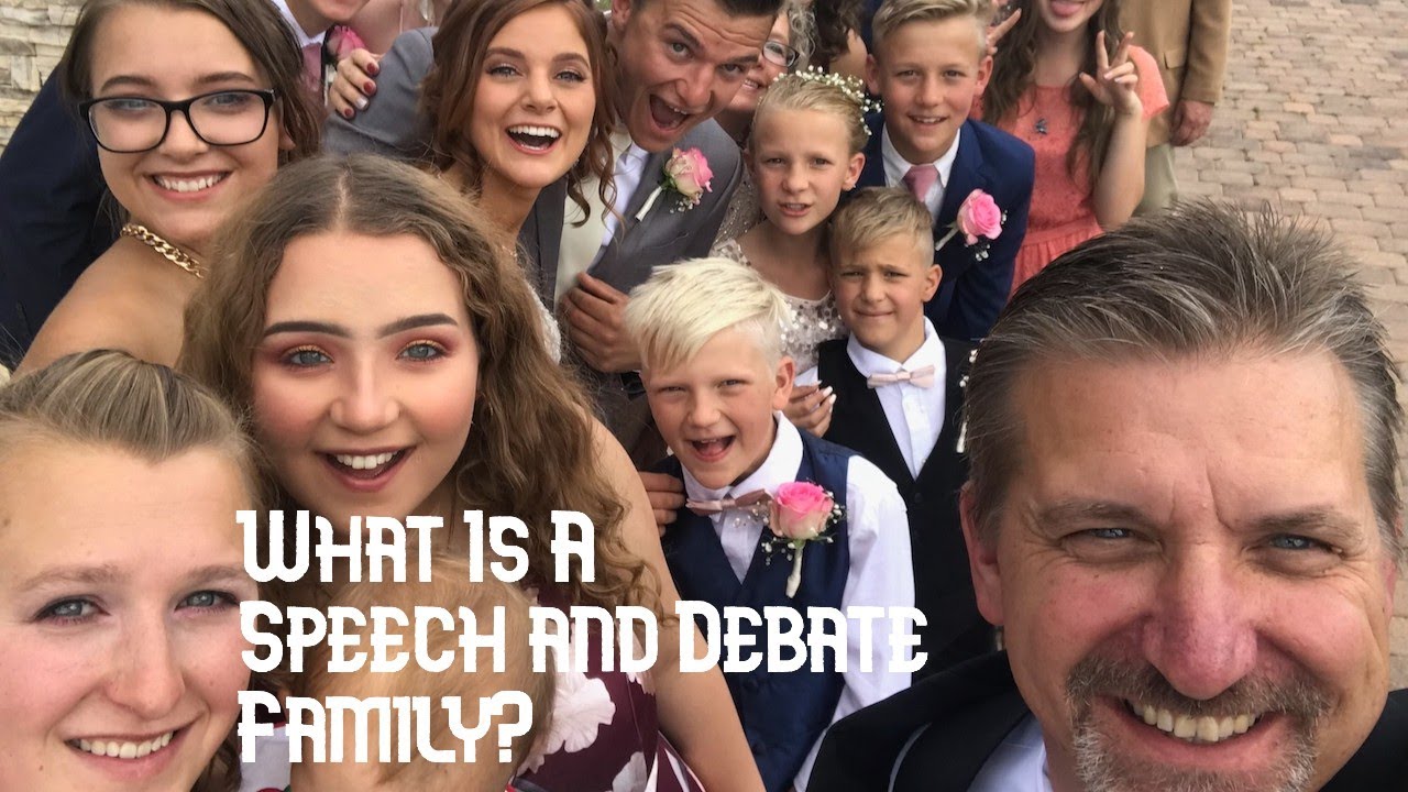 What Is a Speech & Debate Family? - YouTube