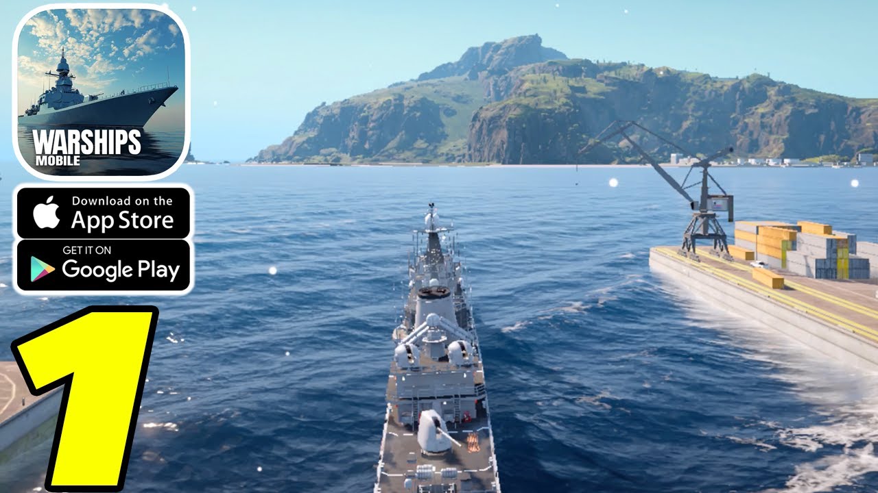 Warships Mobile: Naval War Gameplay Walkthrough Part 1 (iOS Android ...