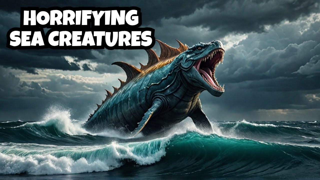 The Most Terrifying Ocean Monsters That Actually Existed - YouTube