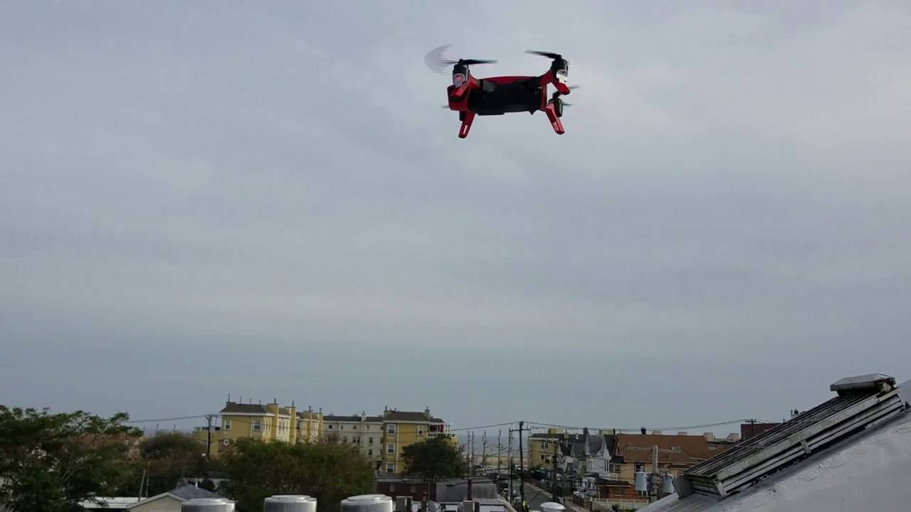 SMD Red Arrow portable racing drone with built in camera - YouTube