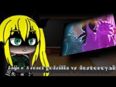 Kaiju n° 8 react godzilla vs destoroyah 
