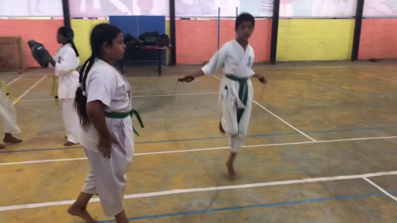 Hard Punch Karate training - YouTube
