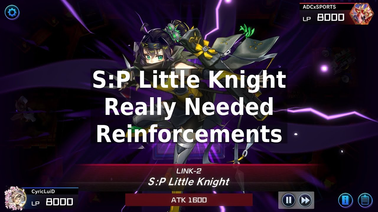 Yu-Gi-Oh! Master Duel | S:P Little Knight Really Needed Reinforcements ...