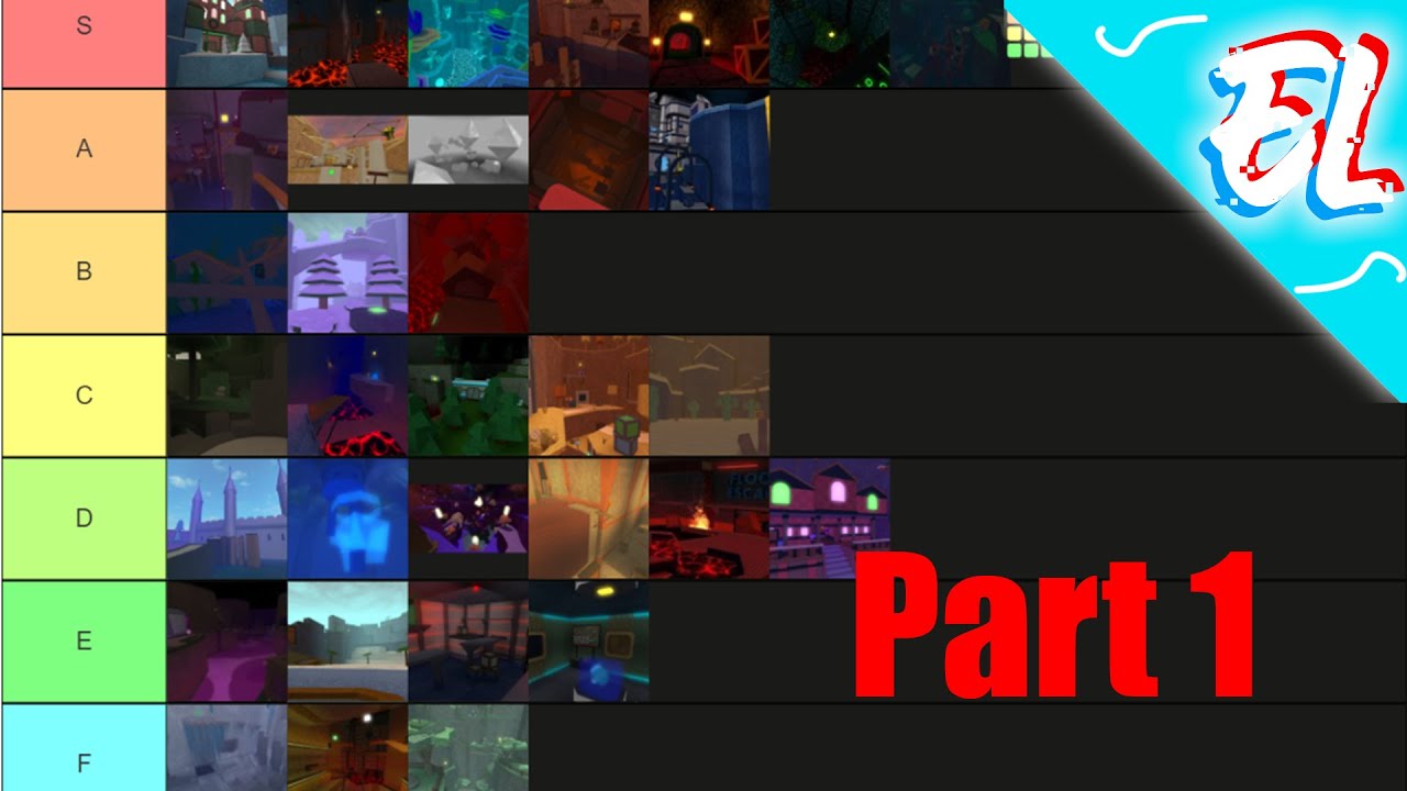 Tier List Of All Flood Escape 2 Maps - Part 1 of 2 - YouTube