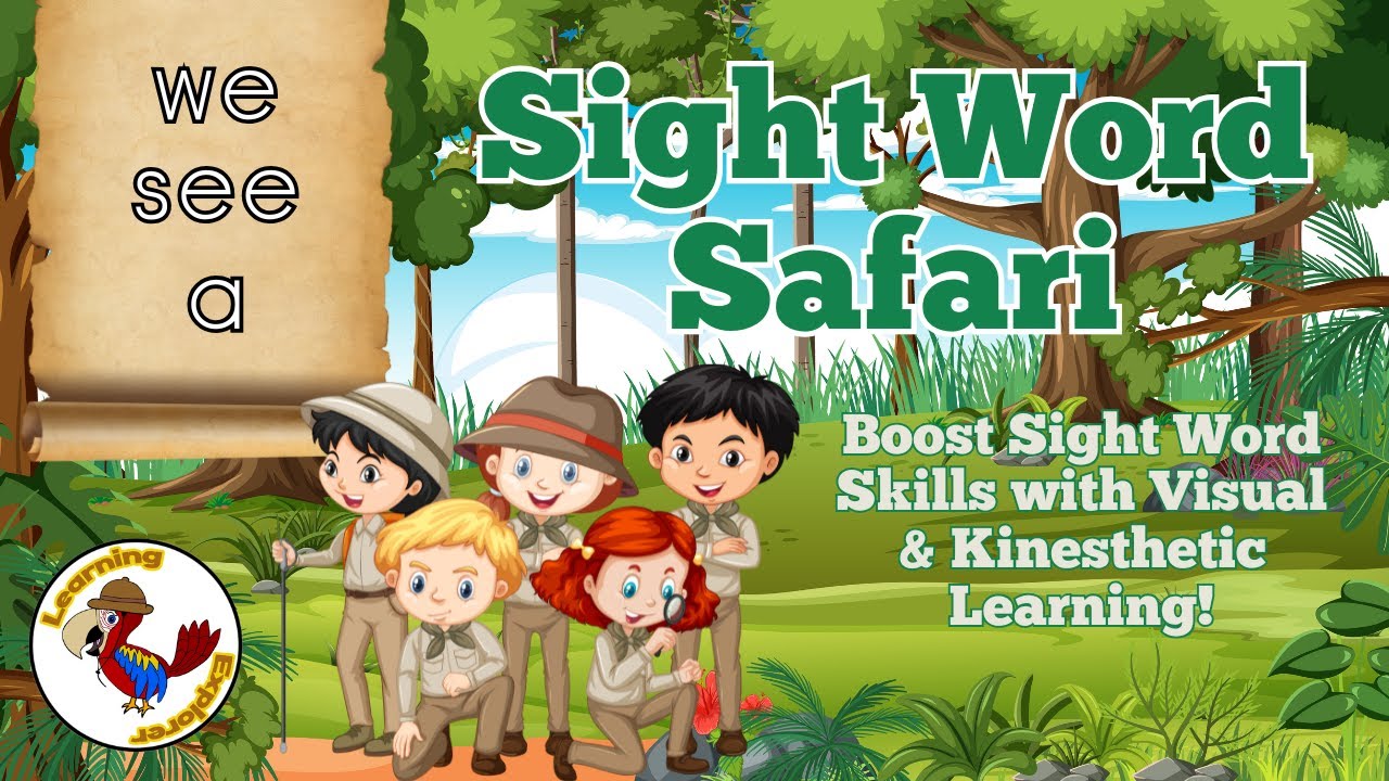 Sight Words (we see a) - YouTube