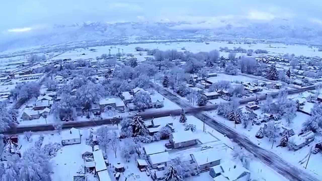 Heber Utah snow morning! - YouTube