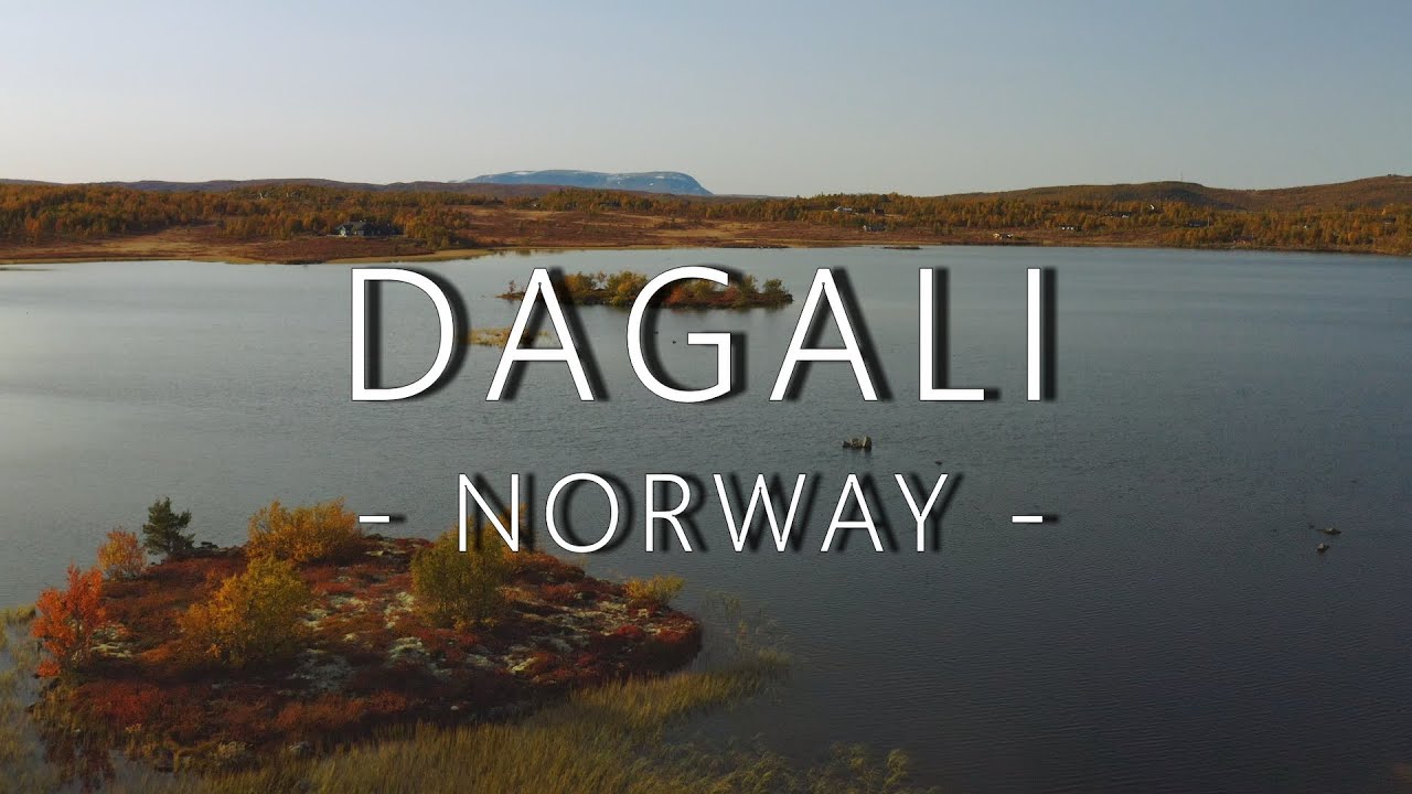 Dagali, Norway - Mountain exploding in autumn colors! - Drone film with ...