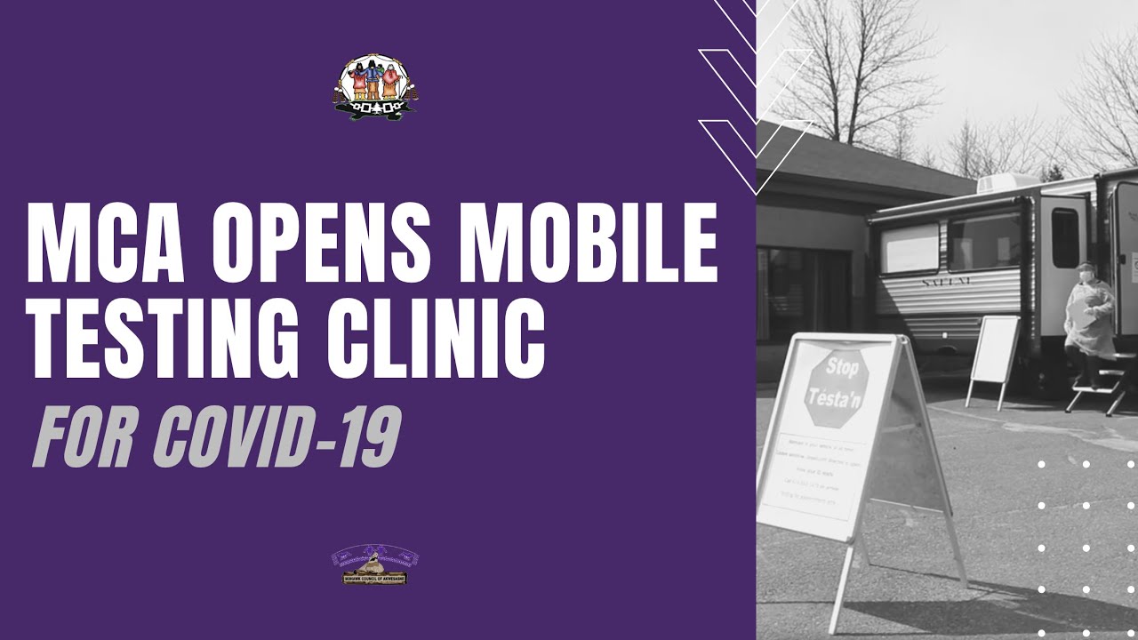 MCA Opens Mobile COVID-19 Testing Clinic - YouTube