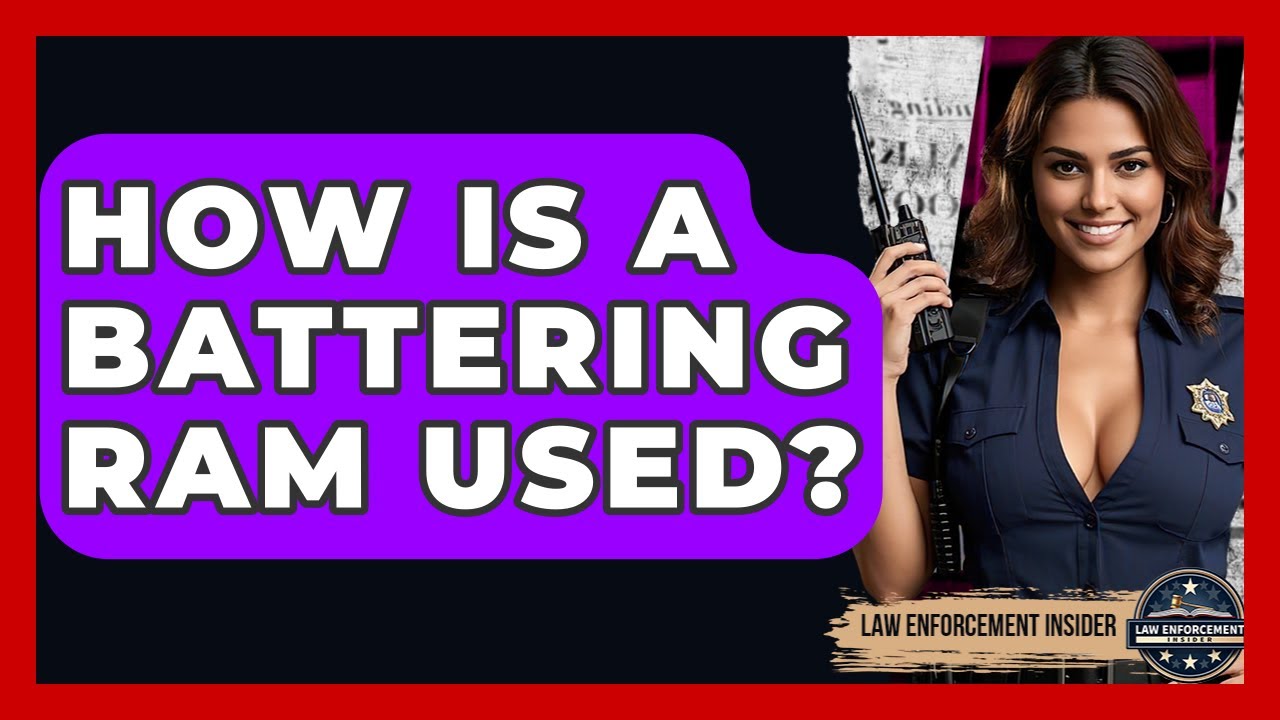 How Is A Battering Ram Used? - Law Enforcement Insider - YouTube