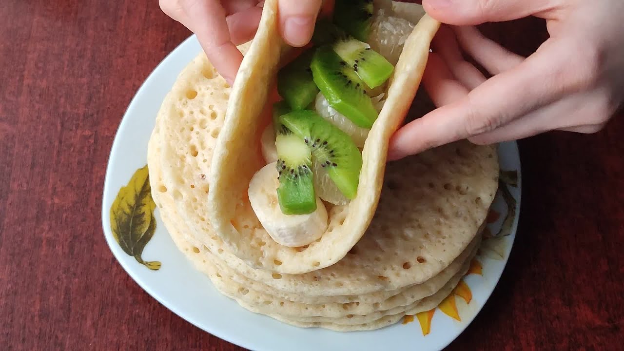 Clatite marocane (pot fi servite atat cu ceva dulce,cat si sarat) - YouTube