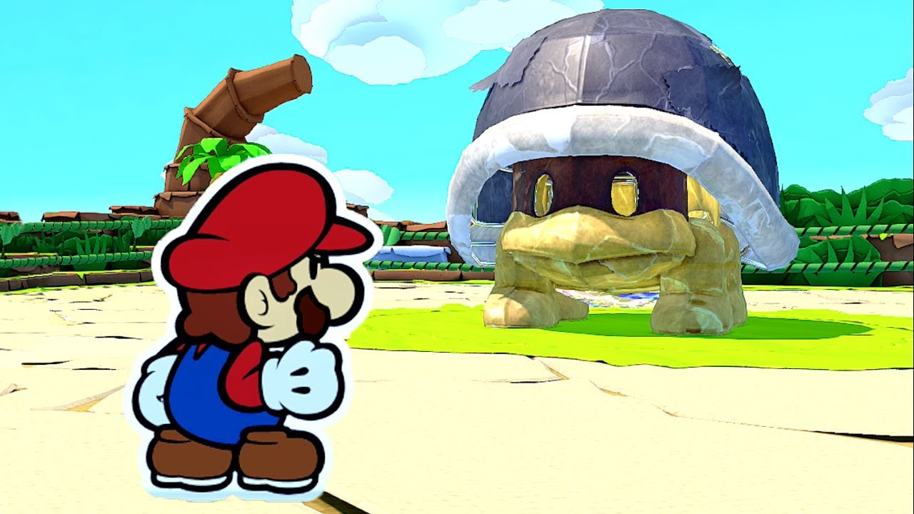 Scuffle Island - Paper Mario: The Origami King Walkthrough - YouTube