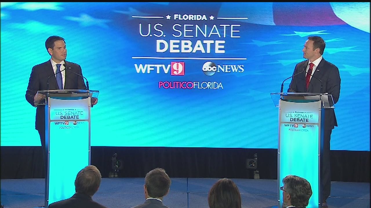 U.S. Senate Debate 2016 - YouTube