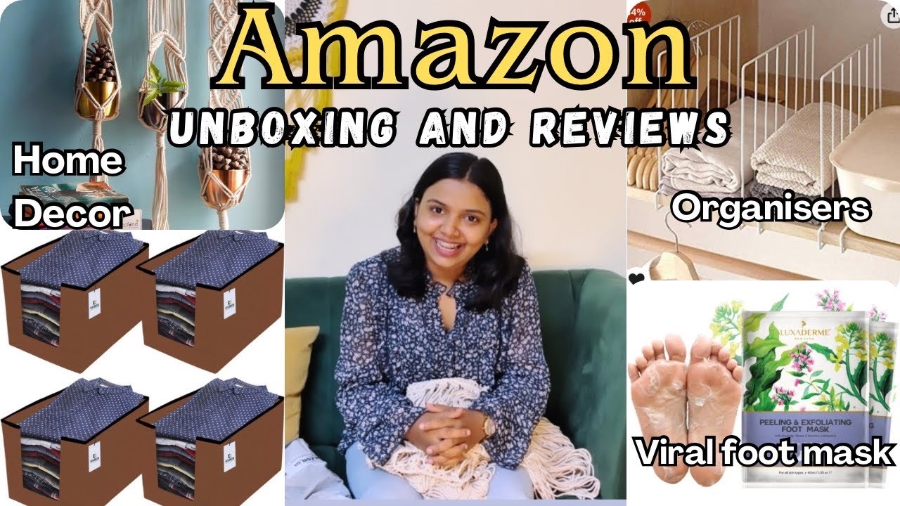 Amazon Shopping Unboxing and Reviews - YouTube