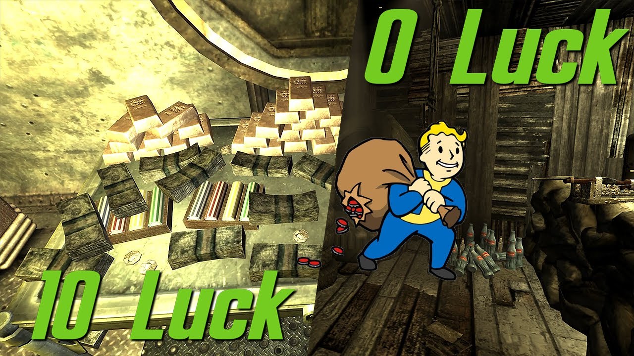 Does Luck Actually Matter In Fallout New Vegas? [Super Cut] - YouTube