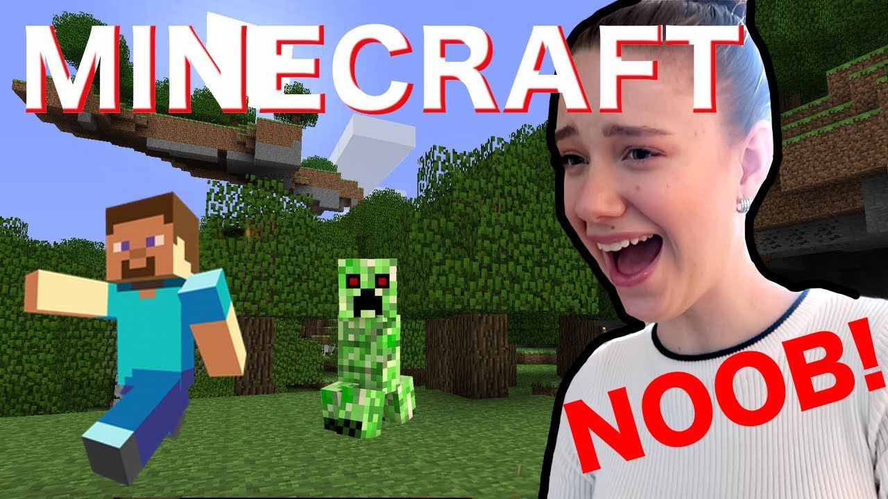 GIRL PLAYS MINECRAFT For The First Time! (In Years) - YouTube