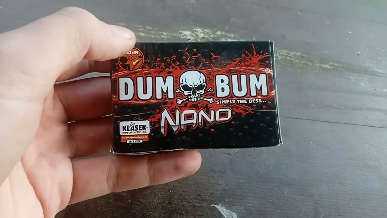 Test petard Dum Bum mini P1D - YouTube