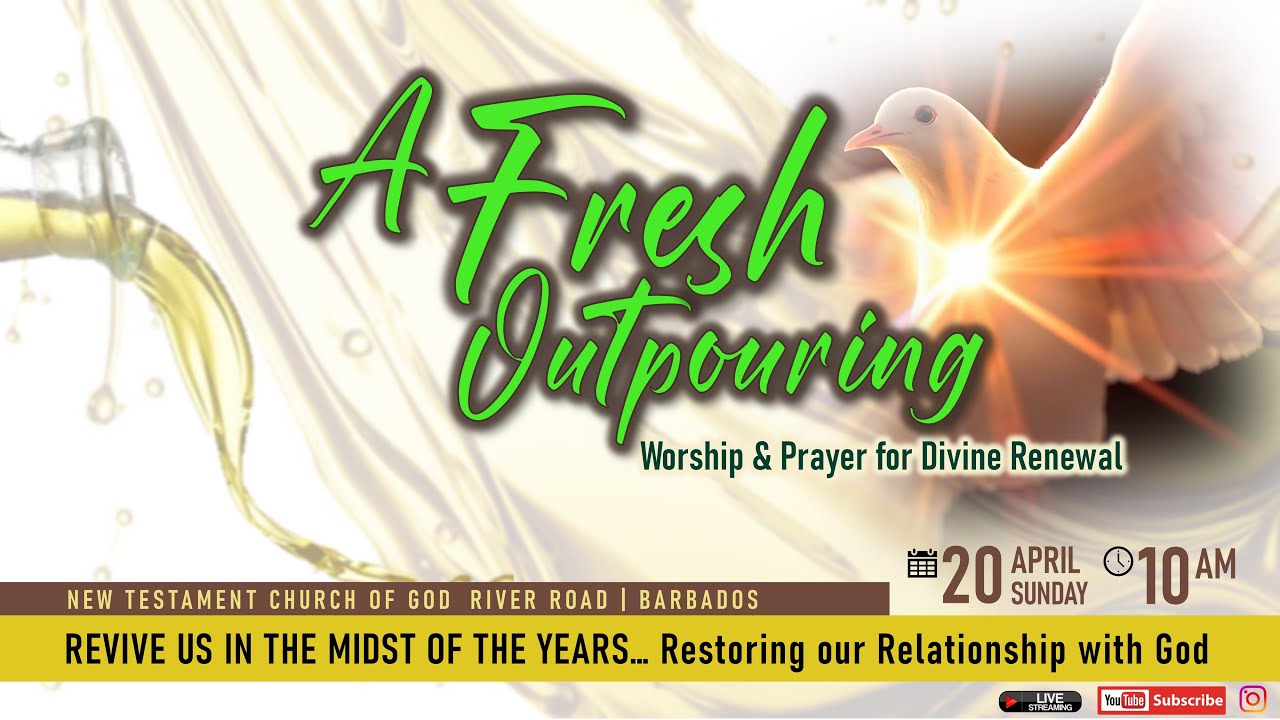 A Fresh Outpouring – Worship & Prayer for Divine Renewal | Apr 27, 2025 ...
