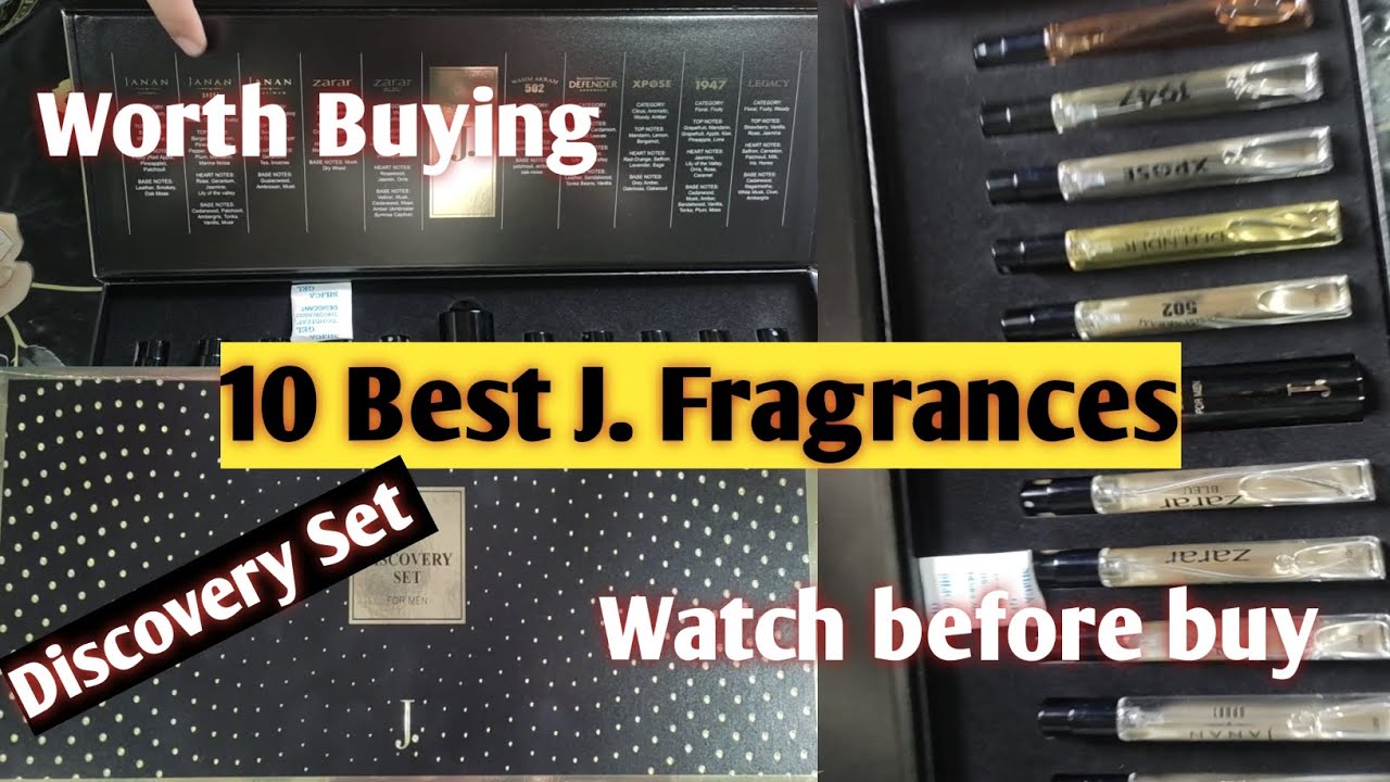 J. Fragrances | J. Discovery Set | Watch Before Buying | Review ...