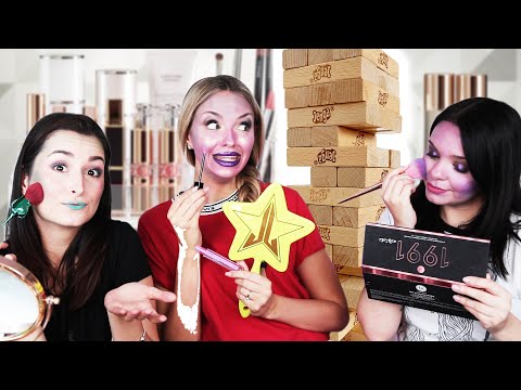 The craziest Make Up Jenga with UNLIKELY | XLAETA