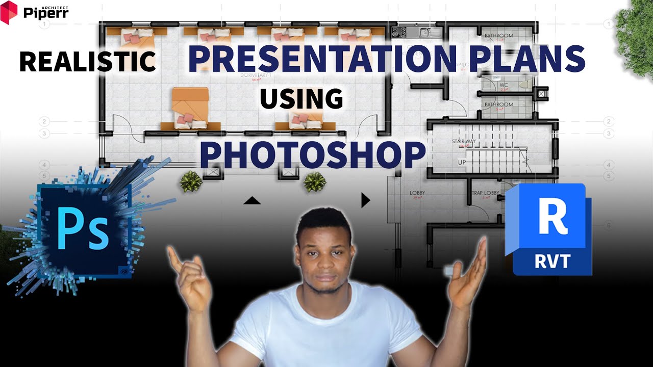 CREATING SUPER-REALISTIC FLOOR PLANS IN PHOTO SHOP/ HOW TO CREATE ...