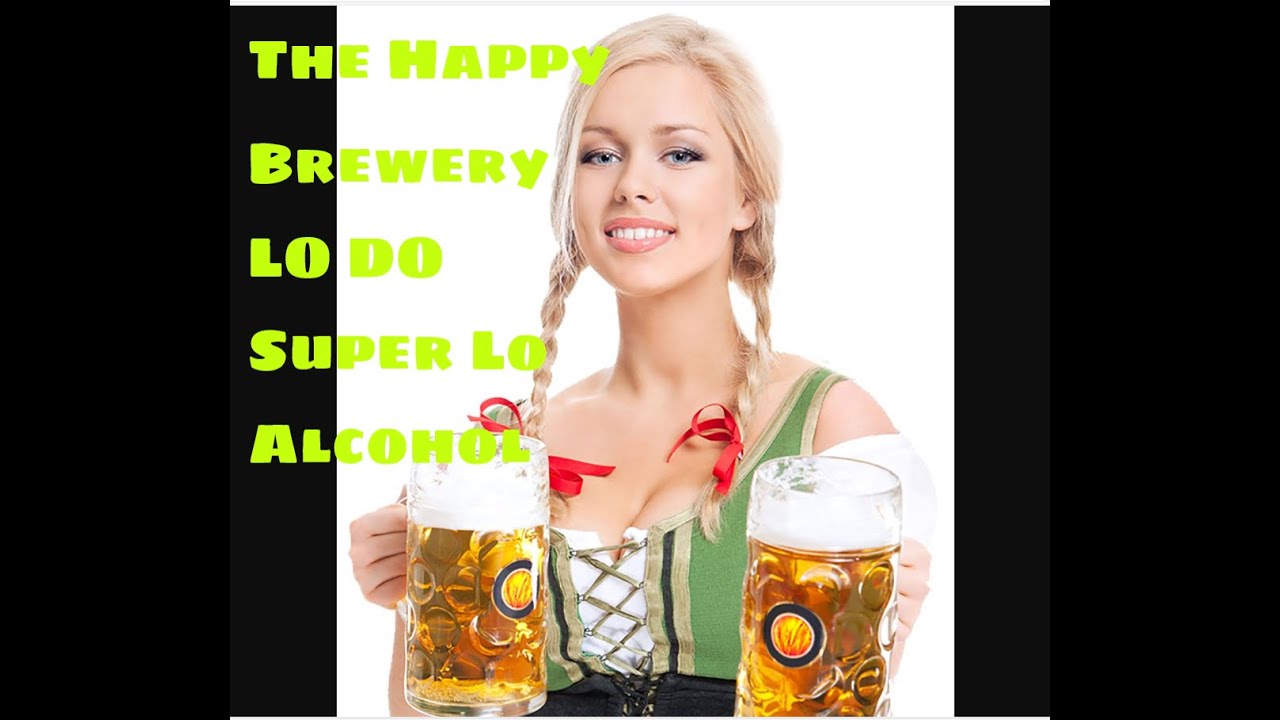 The Happy Brewery LODO Lager 0 7% - YouTube