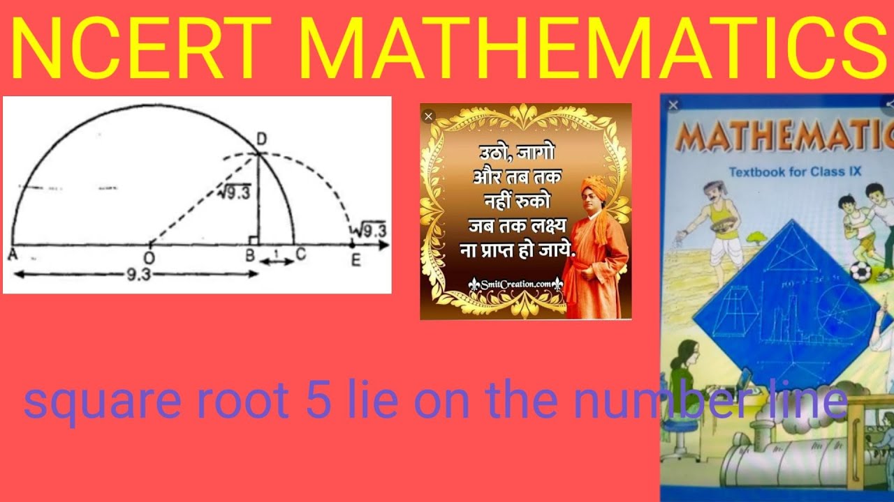 Ncert Maths Class 9th Square Root 5 Lie On The Number Line YouTube ncert-maths-class-9th-square-root-5-lie-on-the-number-line-youtube