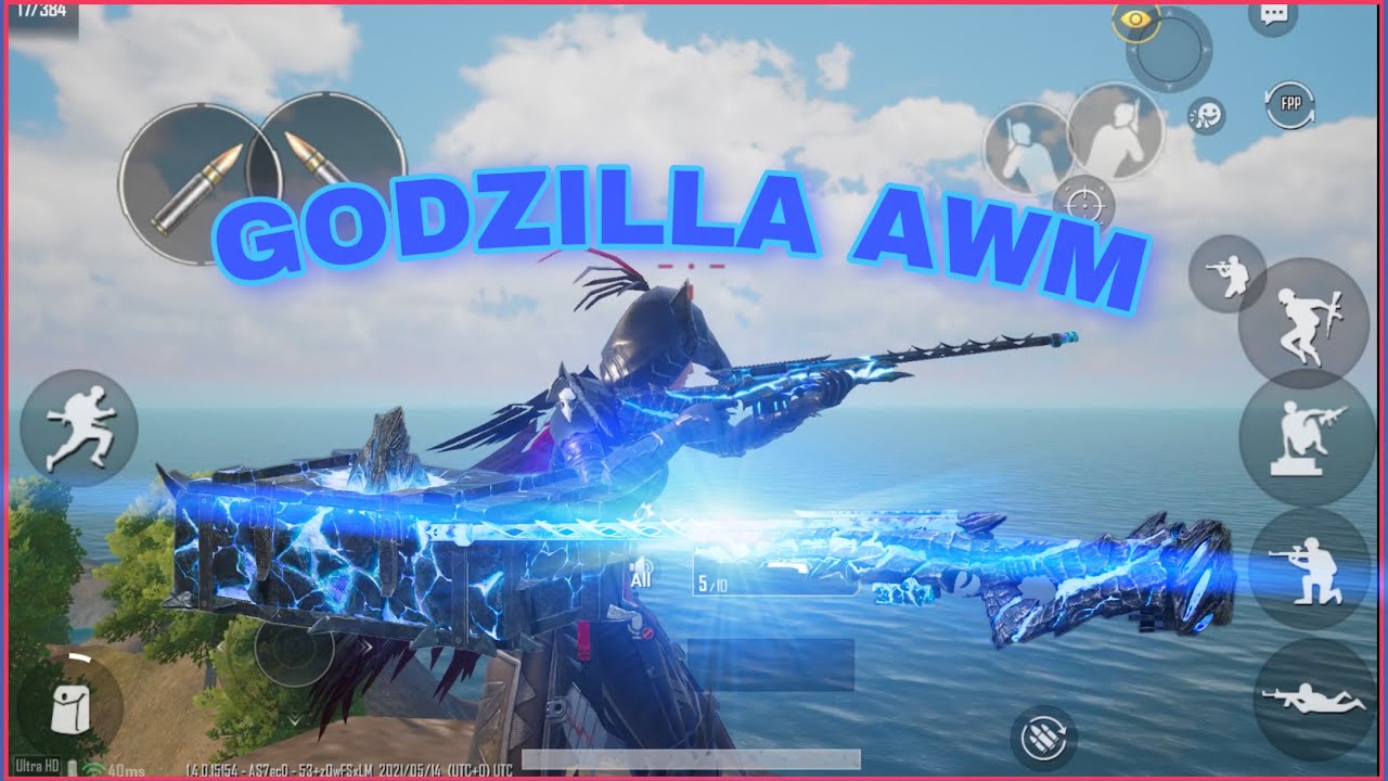 SPENDING 8K UC ON NEW GODZILLA AWM SKIN | PUBG MOBILE - YouTube