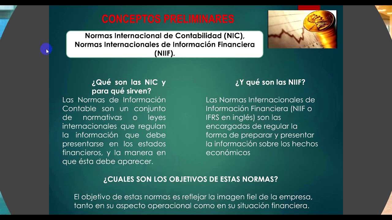 ¿Qué son las NICs y NIIFs? - YouTube