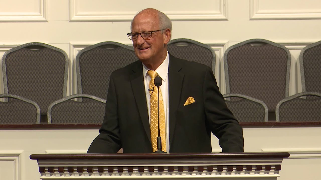 Dr. Jack Trieber preaching "America's Great Need: Women" on September 1 ...