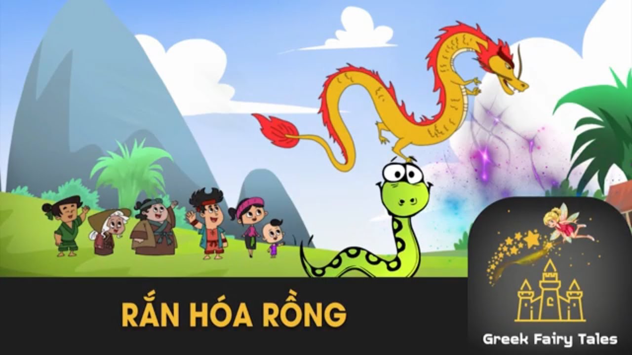 RẮN HÓA RỒNG - Phim hoạt hình - Khoảnh khắc kỳ diệu - Phim hoạt hình ...