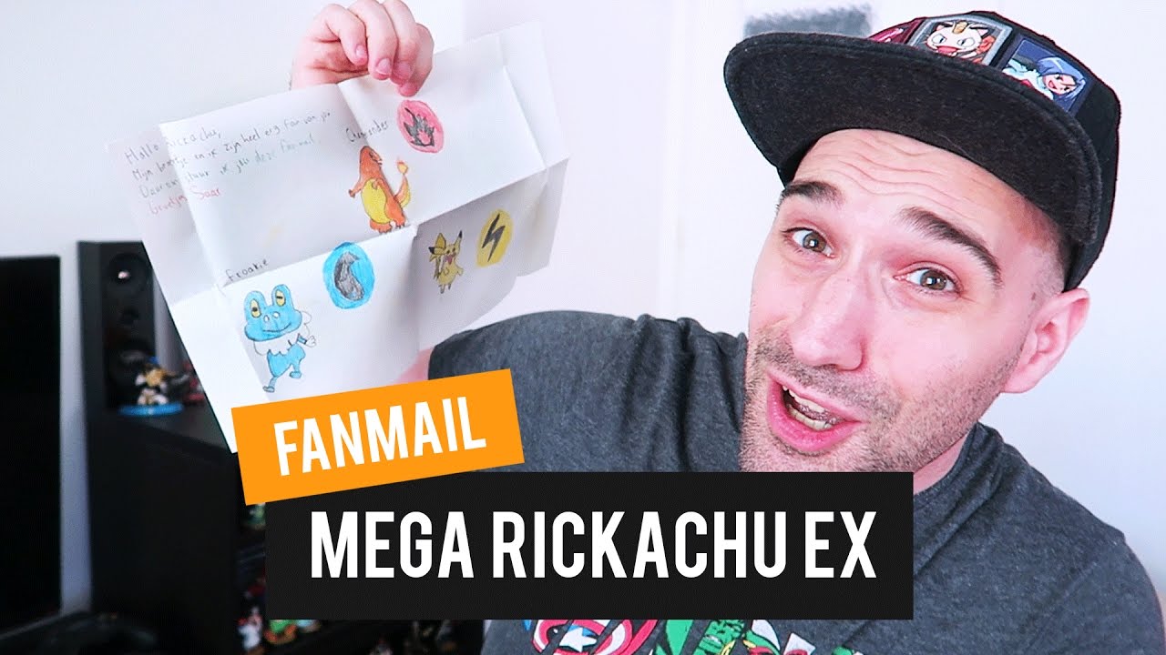 FANMAIL #11 | MEGA RICKACHU EX!!! | FF PERSOONLIJK | RICKACHU - YouTube