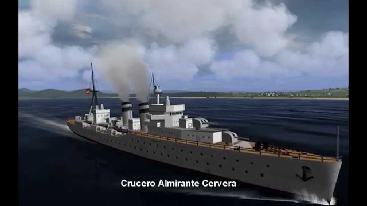 Crucero Almirante Cervera - YouTube