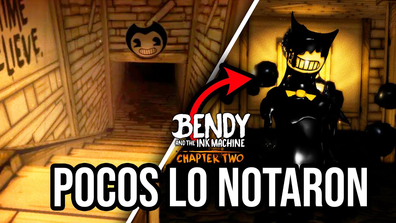 la VERSION ALPHA del CAPITULO 2 de BENDY AND THE INK MACHINE | - YouTube