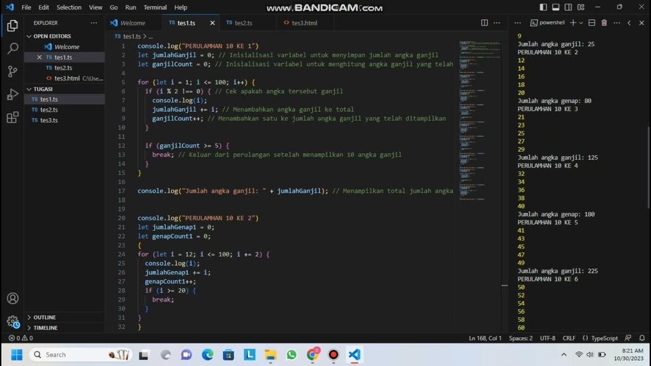 Tugas 1 Pemrograman Berbasis Piranti Bergerak (MSIM4401) Dhea Hamalia Susmhita 043466726 - YouTube
