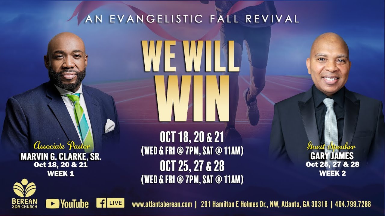 We Will Win Fall Revival | October 25, 2023 | Gary James - YouTube