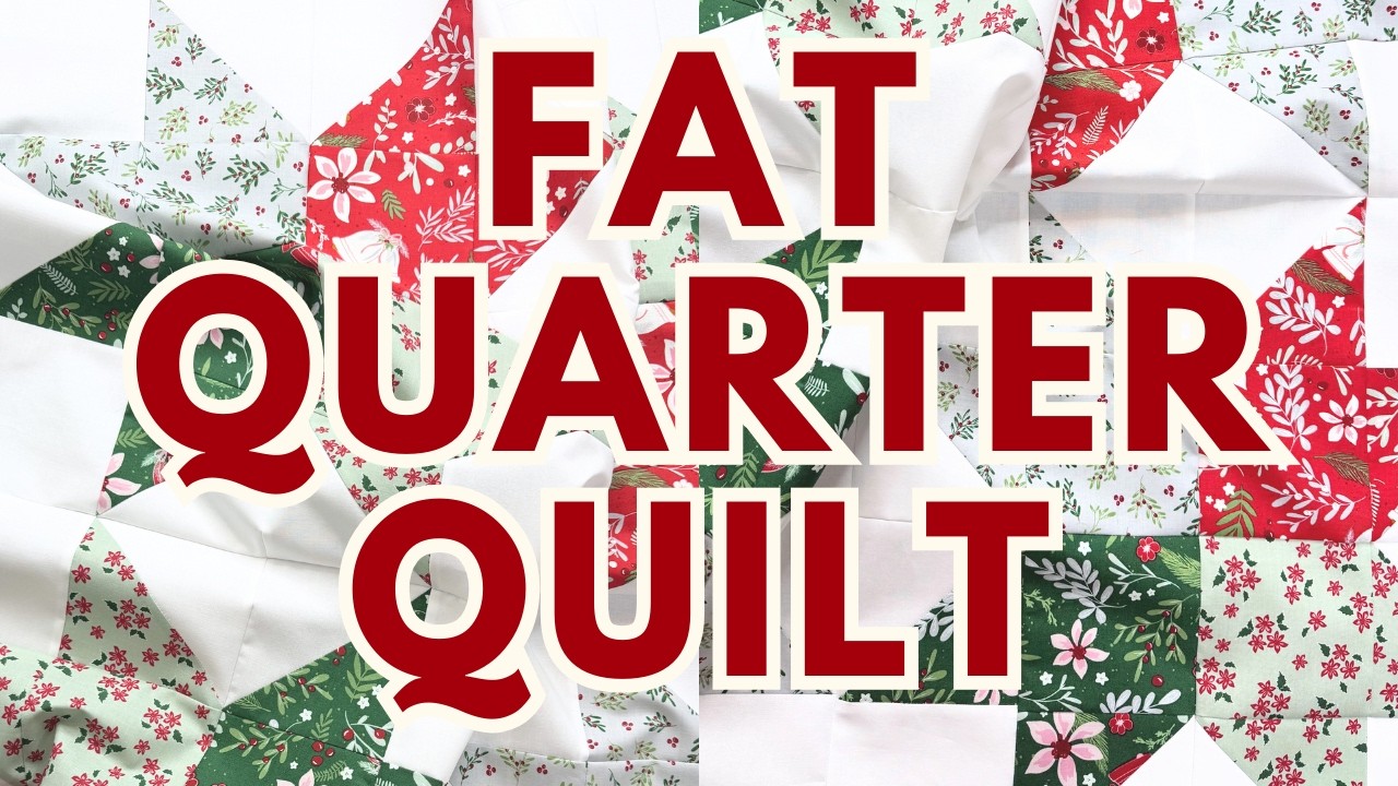 Beginner Fat Quarter Baby Quilt Tutorial (Fast & Easy) - YouTube