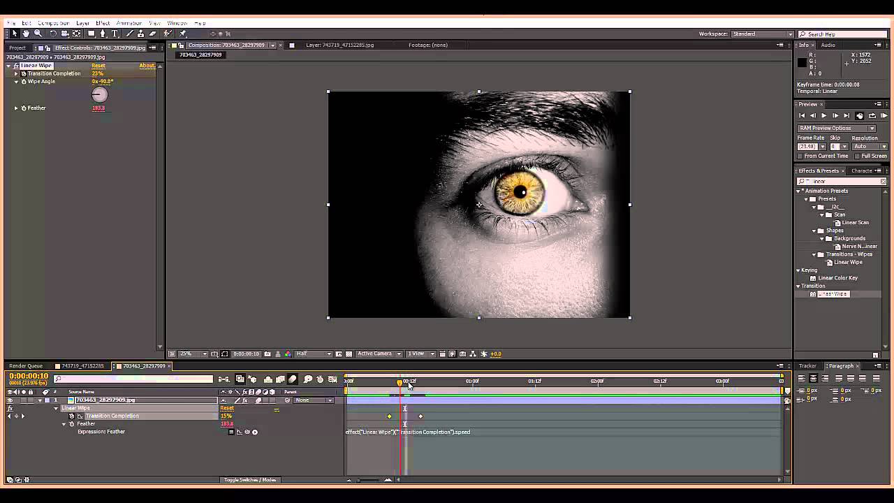 Add Motion Blur to Linear Wipe - AE Quick Tip 5 - Ideas to Creations ...