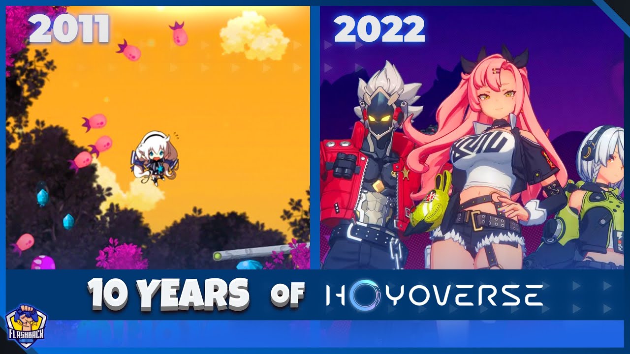 10 Years Of Hoyoverse Mihoyo Every Games Released So Far Youtube