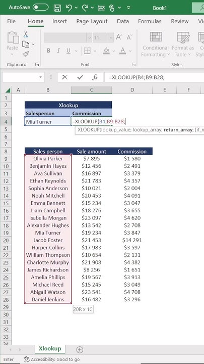 Use XLookup in Excel #reels #exceltips #excel #viralvideos #corporate #finance #sql #powerbi # ...