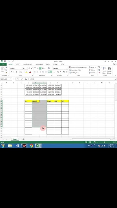 MS EXCEL TRICKS - YouTube