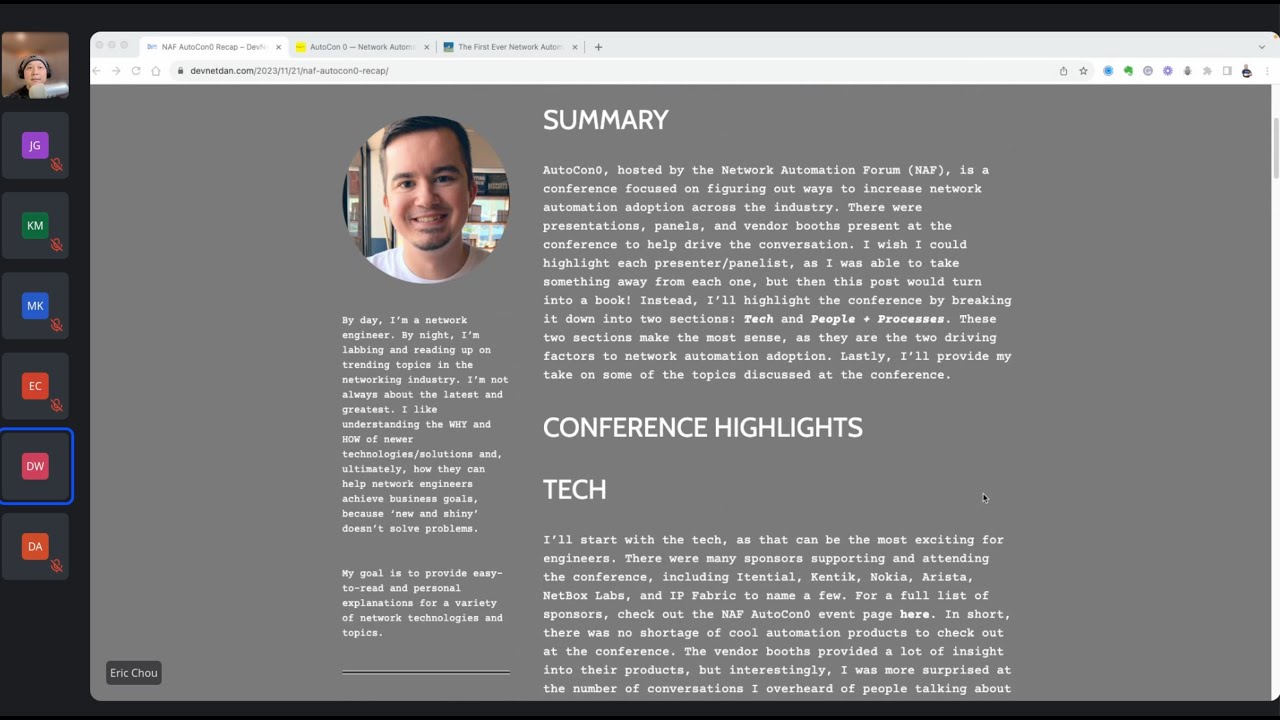Ep 47: AutoCon0 Recap with Danny Wade (DevNetDan) - YouTube