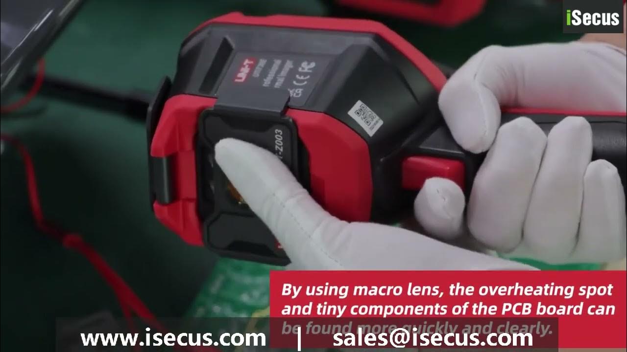 Z002 Z003 Macro Lens for UTi260B UTi320E UTi720E UTi730E from iSecus - YouTube
